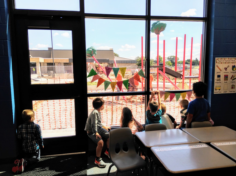 Hurry please…we are ready to play! – Lewis Cass Elementary School
