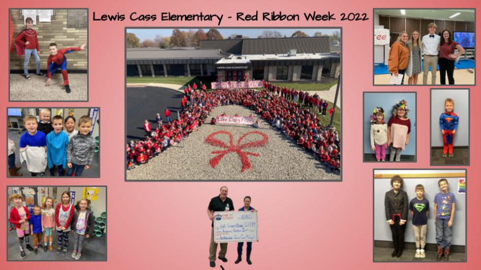 Elementary Celebrates Red Ribbon Week – Lewis Cass Elementary School